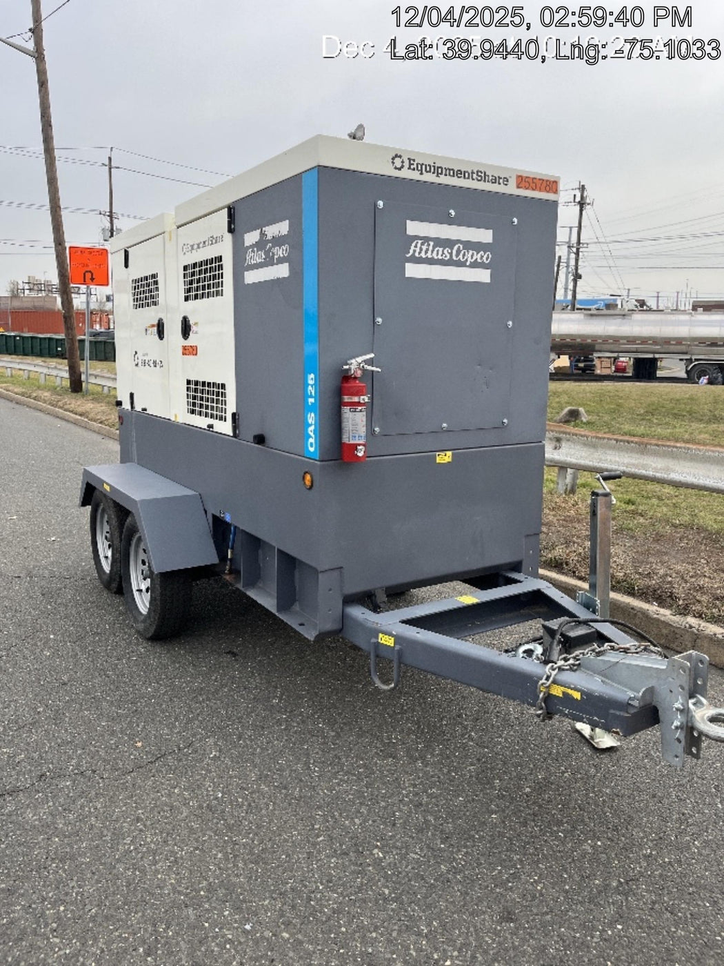 2022 ATLAS COPCO QAS 125 — Used Equipment | EquipmentShare